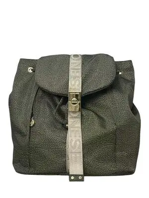 Borbonese Medium Fold Backpack - Grey