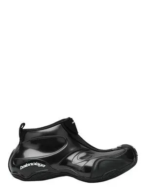 Balenciaga Polyester Basketball Sneakers - Black