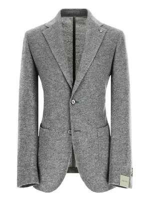 L.B.M. 1911 Single-breasted Jersey Jacket - Grey
