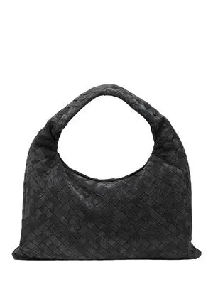 Bottega Veneta Small Hop Shoulder Bag Grey