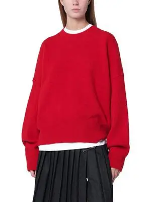 RÓHE Wool Blend Sweater Red