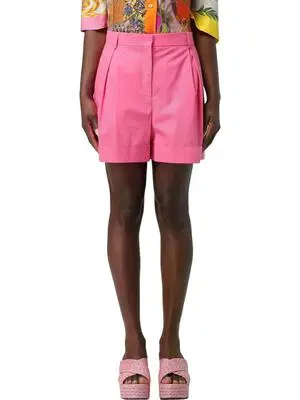 Moschino Pleated Bermuda Shorts - Pink