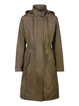 Herno Hooded Coat - Green