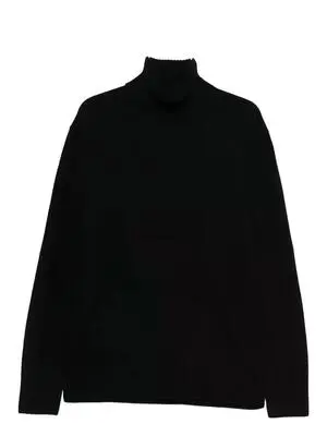 TOTEME Roll-neck Cashmere Sweater - Black