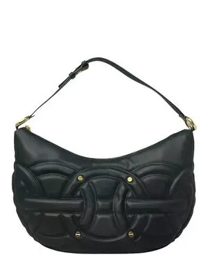 Borbonese Medium Rondo´ Shoulder Bag - Black