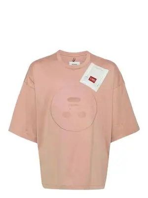 DOUBLET Face-mask T-shirt - Pink