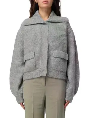 Liu Jo Ribbed-knit Cardigan - Grey