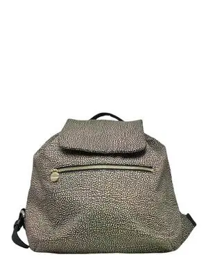 Borbonese Medium Zaino Backpack - Neutrals