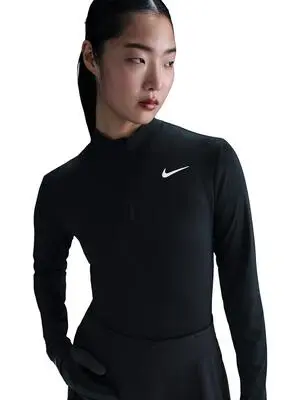 Nike Victory Dri-fit 1/4-zip Golf Top - Black