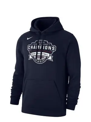 Nike Uconn Club Fleece College Pullover Hoodie - Blue