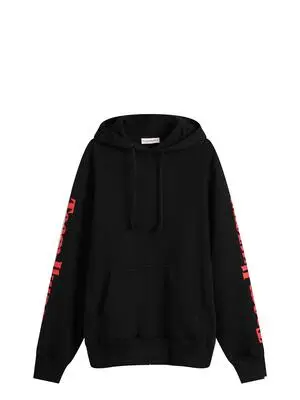 TEAM IKUZAWA Dirt Track Heavy Hoodie - Black