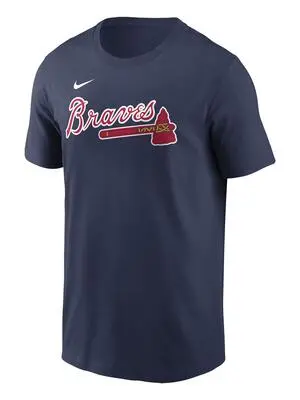 Nike Austin Riley Atlanta Braves Fuse Mlb T-shirt - Blue