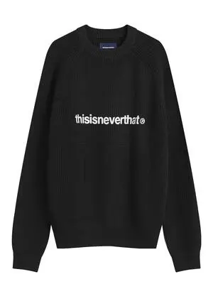 THISISNEVERTHAT T-logo Knit Jumper - Black