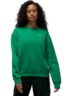 JORDAN Brooklyn Fleece Crew-neck Sweatshirt - Green