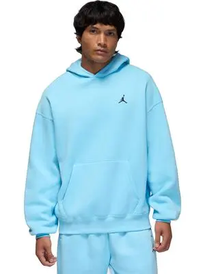 JORDAN Brooklyn Fleece Oversized Pullover Hoodie - Blue