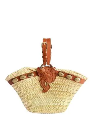 Emilio Pucci Studded Fish-appliqué Beach Bag - Neutrals