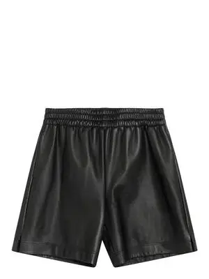 Gucci Leather Shorts - Black