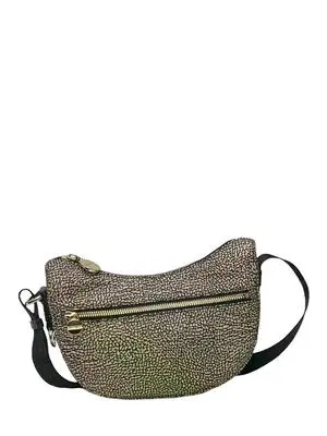 Borbonese Mini Luna Cross Body Bag - Neutrals