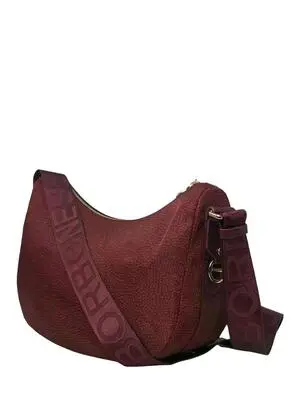 Borbonese Luna Crossbody Bag - Red