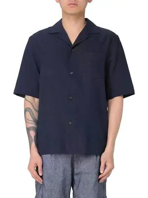 PAOLO PECORA Pocket-button Shirt - Blue