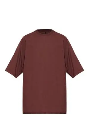 Rick Owens T-shirt ‘jumbo Ss - Burgundy