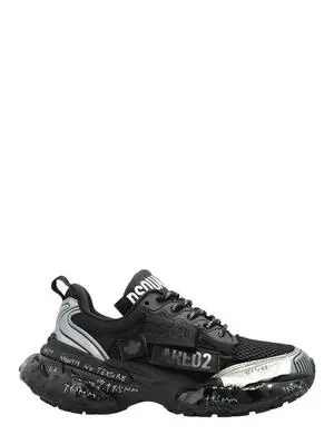 Dsquared2 ‘Faster’ Low-Top Sneakers Black
