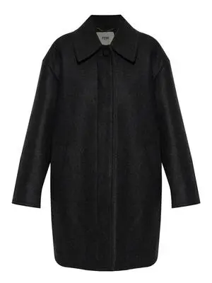 Fendi Wool Coat - Grey