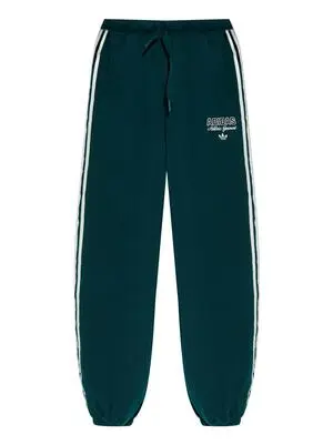 Adidas Originals By Alexander Wang Sweatpants With Embroidered Logo - Green