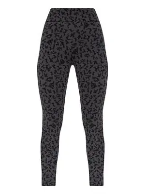 Emporio Armani Leggings With Logo - Grey