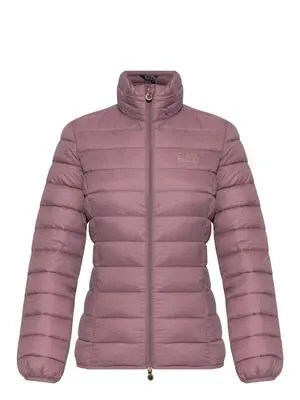 Emporio Armani Insulated Jacket With Logo - Pink