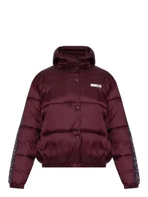Emporio Armani Insulated Hooded Jacket - Burgundy