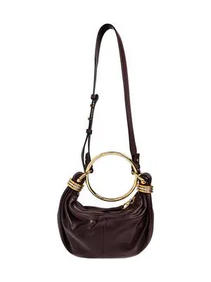 Chloé Shoulder Bag Burgundy