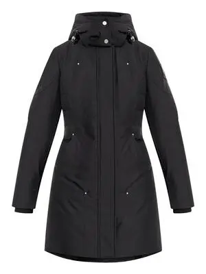 MOOSE KNUCKLES Fitted Jacket With Detachable Hood