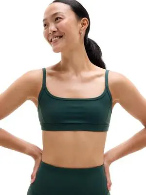 Athleta Square Neck Bra A-c - Pine