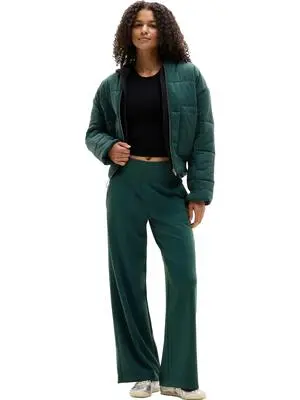 Athleta Venice High Rise Wide Leg Pant Pine