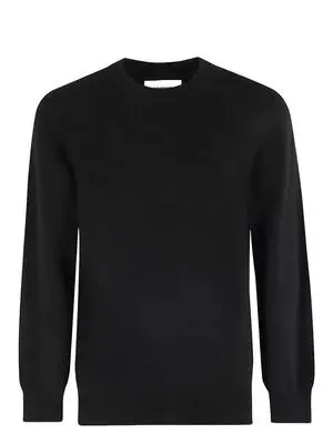 A PAPER KID Crew-neck Sweater - Black