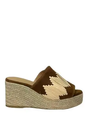 CastaÑer 70mm Platform Espadrille Sandals - Neutrals