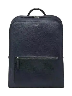 Smythson Zipped Backpack - Blue