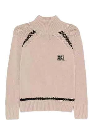 ERMANNO FIRENZE Wool-blend Sweater - Neutrals