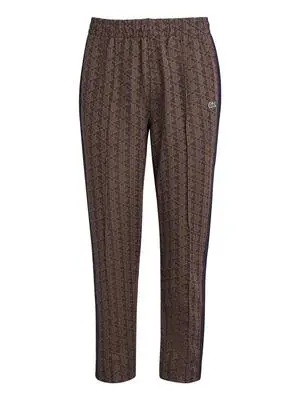 Lacoste Monogram Jacquard Paris Sweatpants - Brown