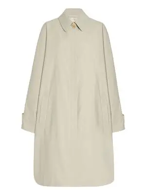 THE ROW Pluma Cotton-cashmere Coat - Ivory