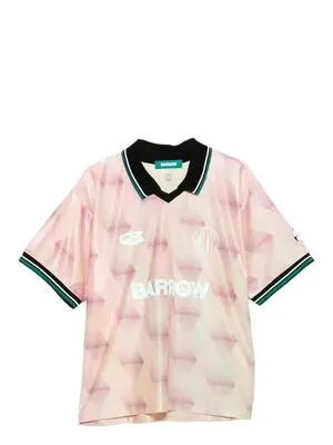 BARROW Printed Polo Shirt - Pink