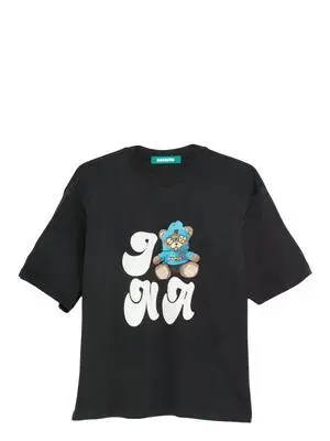 BARROW Printed T-shirt - Black