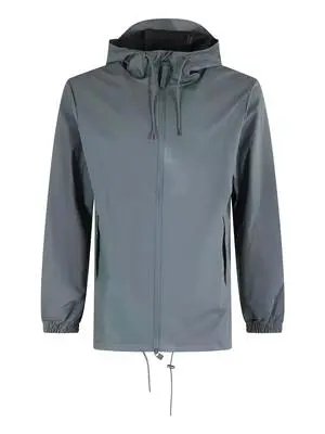 Rains Storm Breakers Hooded Raincoat - Grey