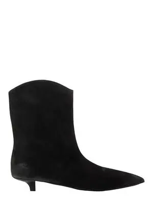 Marsèll Spino Pointed-toe Ankle Boots - Black