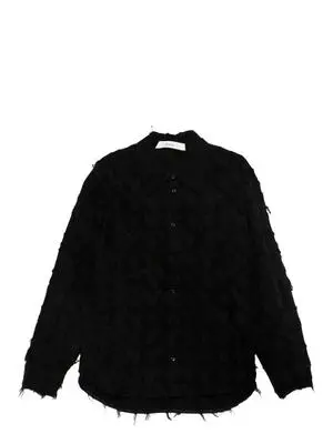 Séfr Textured Shirt - Black