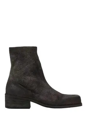 MARSÈLL Casello Square-Toe Ankle Boots