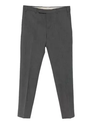 PT TORINO Cotton-blend Trousers - Grey
