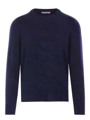 Brunello Cucinelli Crew-neck Long-sleeve Sweater - Blue