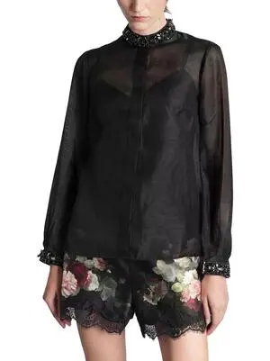 ZIMMERMANN Embellished Collar Blouse
